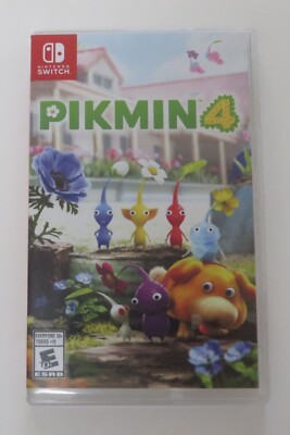 Replacement Case (NO GAME) Pikmin 4 Nintendo Switch | eBay