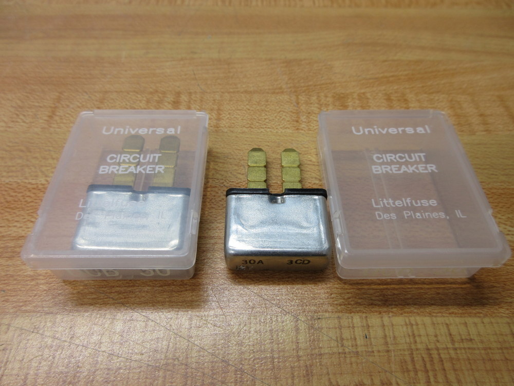 Littelfuse 0UCB030.XP 30A Circuit Breaker UCB-30, UCB030.XP (Pack of 2 ...