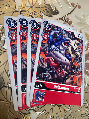 Digimon Card Game Playset - BT6-012 C Deltamon Double Diamond | eBay