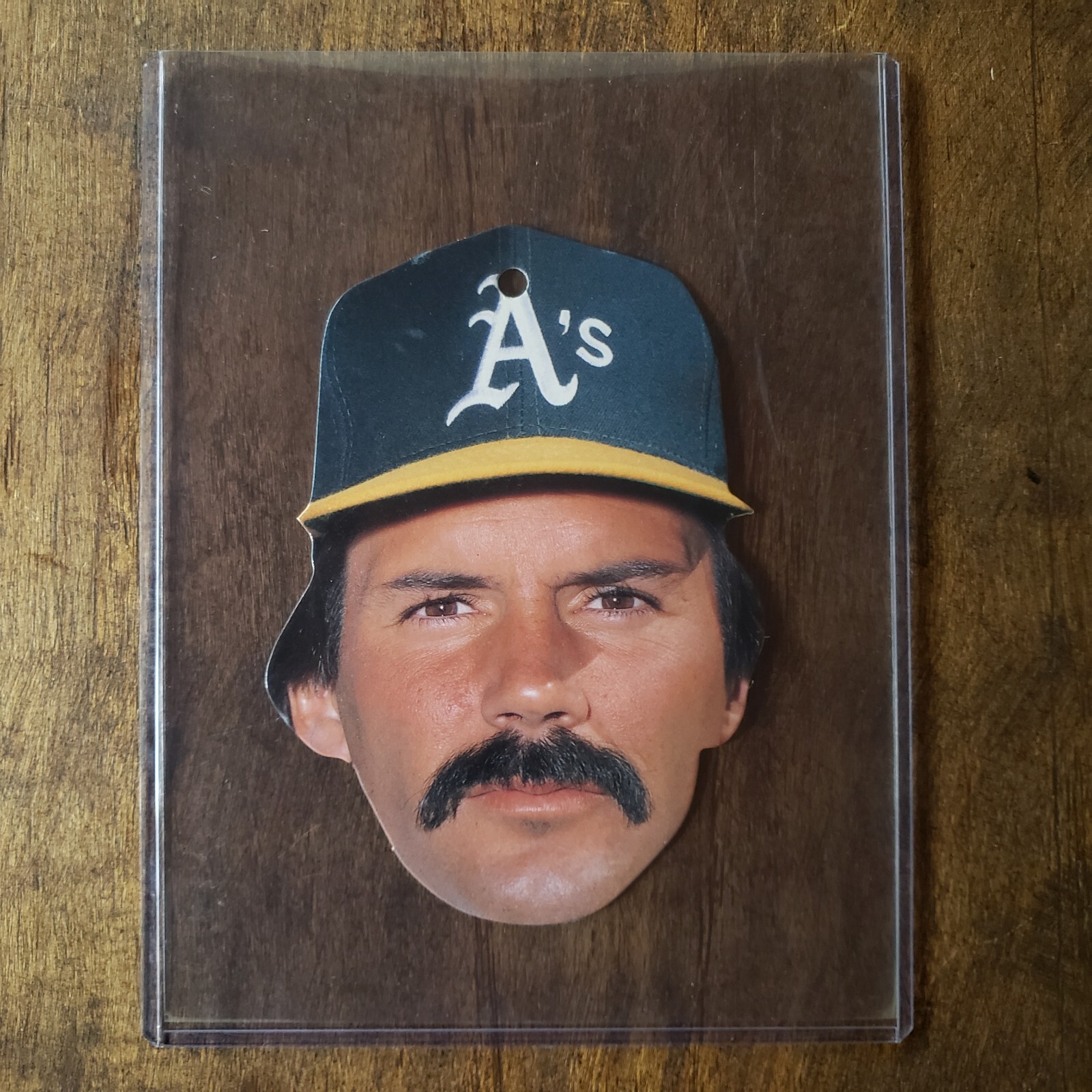 1990 Topps Heads Up! Baseball #4 of 24 DENNIS ECKERSLEY · HOF Oakland A ...