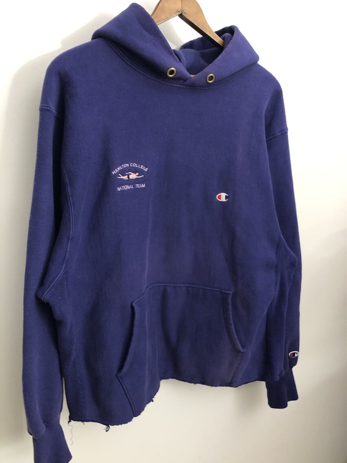 VTG 90s Champion Hamilton College Swim National Team … - Gem