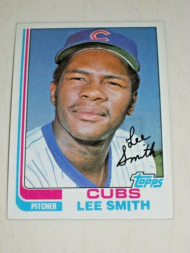 1982 Topps 452 Lee Smith RC Chicago Cubs NM HOF | eBay