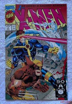 Marvel X-MEN #1-C 1st Series MAGNETO CYCLOPS ICEMAN Oct 1991 NM* | eBay