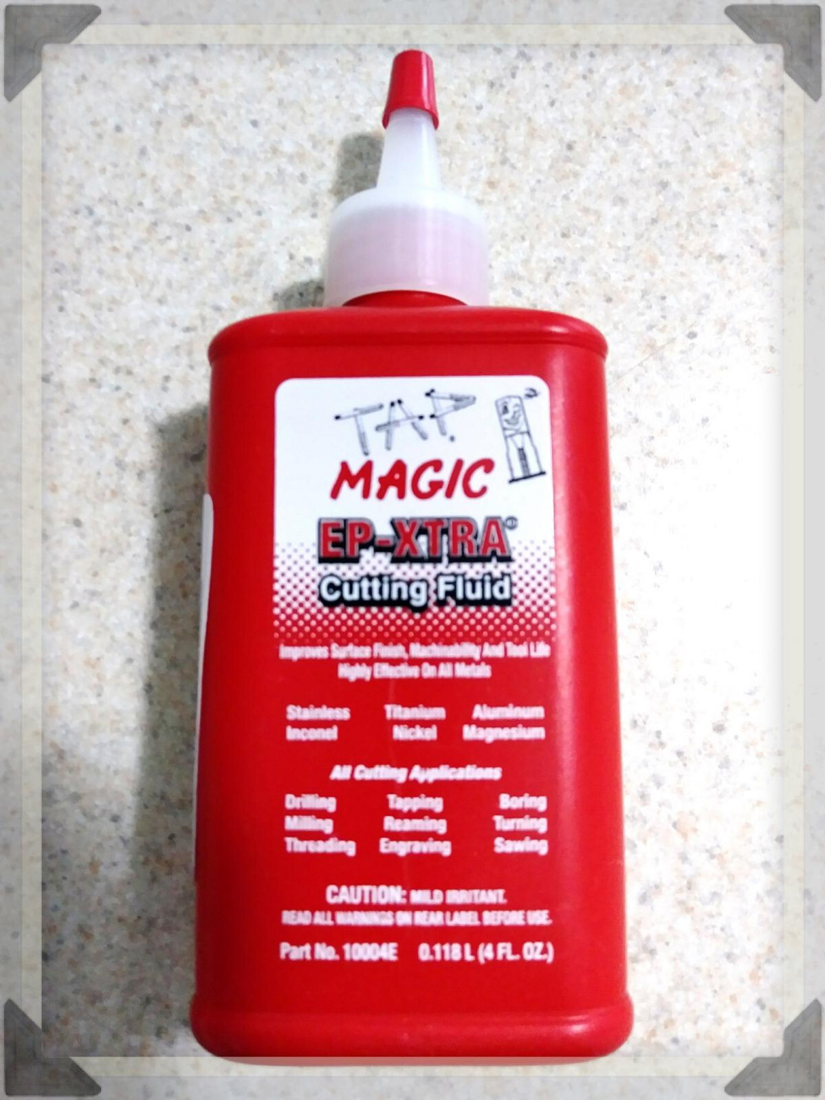 4oz Tap Magic Industrial Pro Cutting Fluid 20857 Cutting Liquid ...
