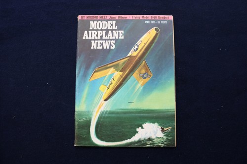 1957 APRIL MODEL AIRPLANE NEWS MAGAZINE - REGULUS COVER - E 11527 | eBay