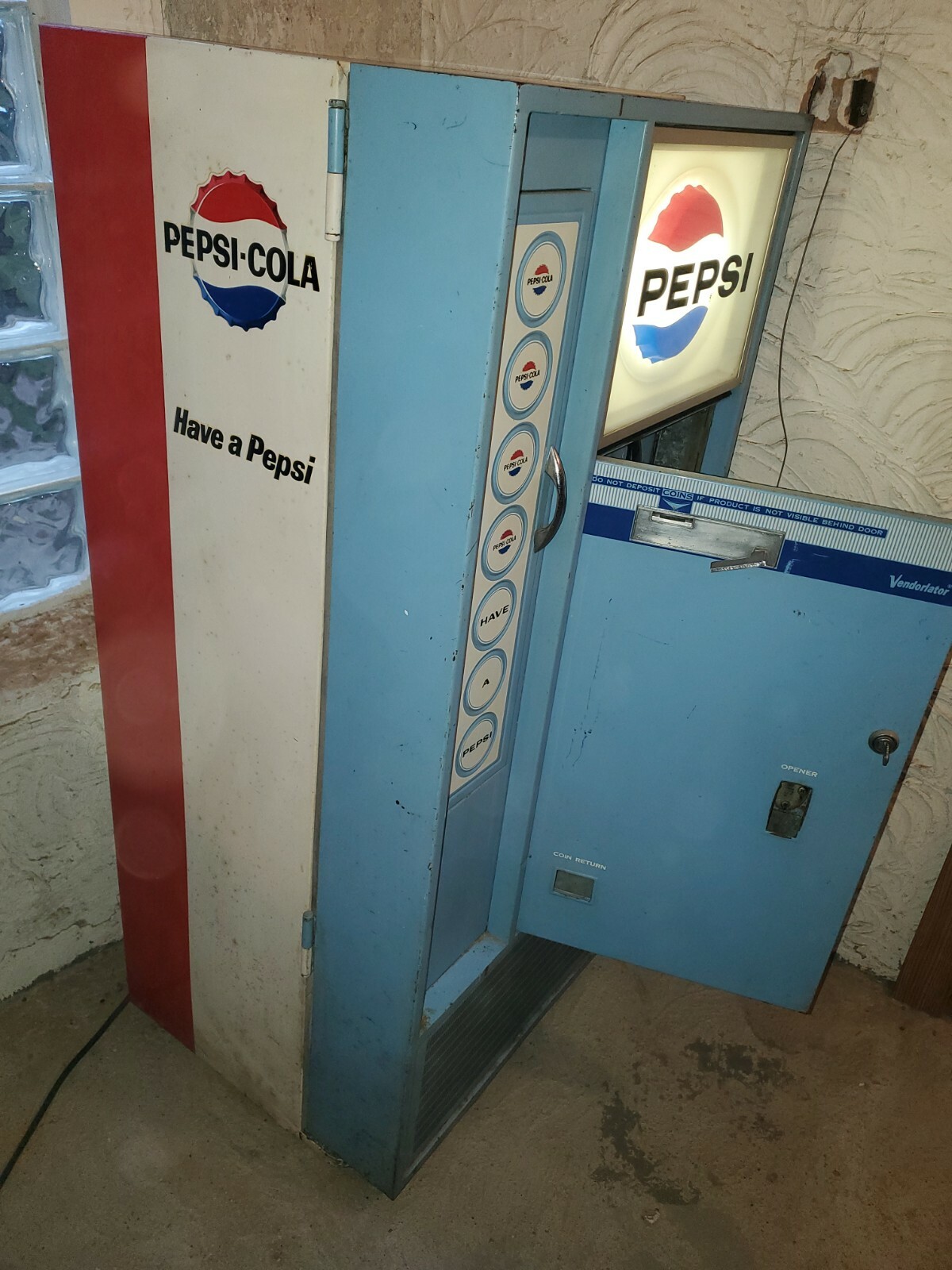 Vintage 1962 Pepsi Cola Vending Machine | eBay
