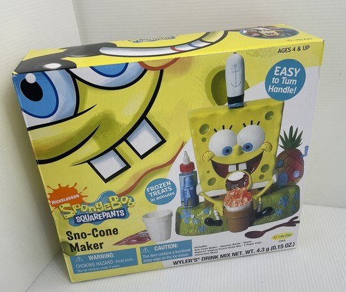 SpongeBob SquarePants Sno-Cone Maker New Open Box | eBay