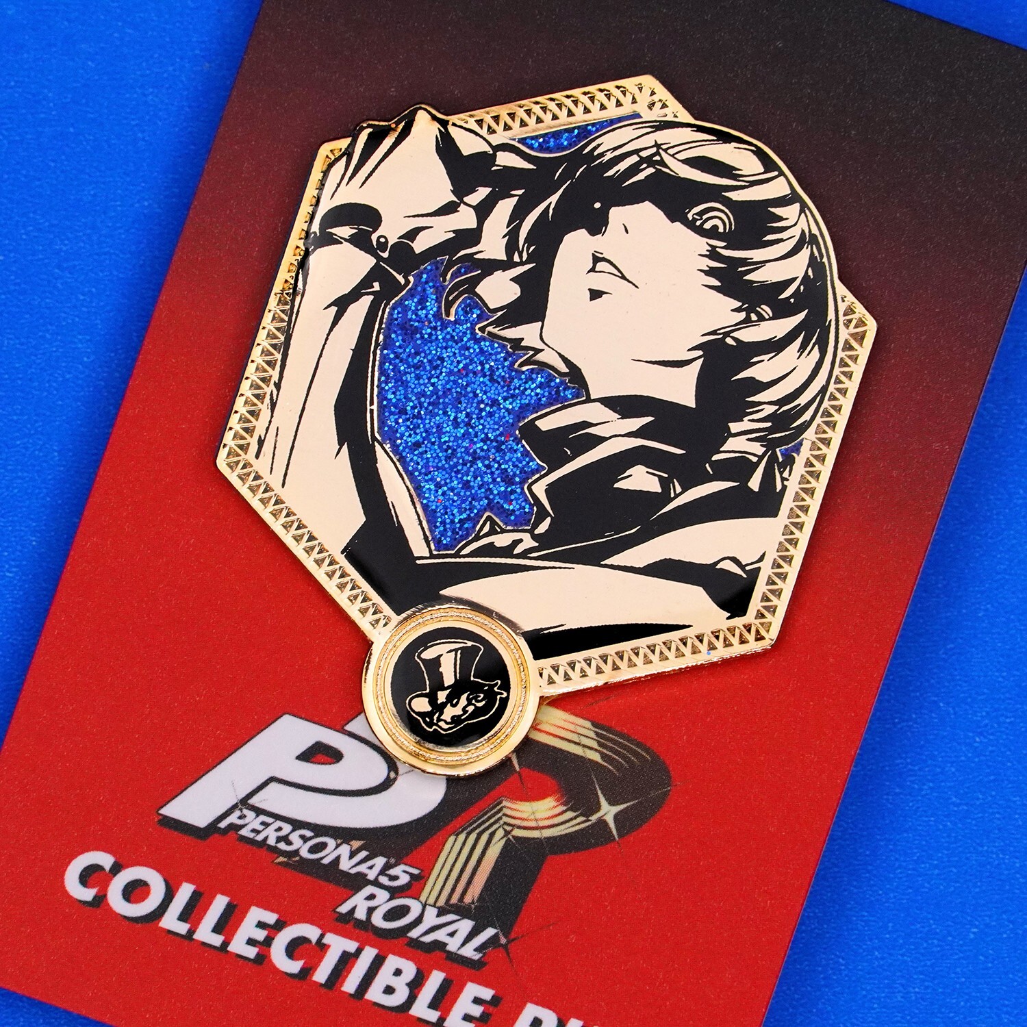 Persona 5 Royal Queen Makoto Niijima All-Out Attack Golden Enamel Pin ...