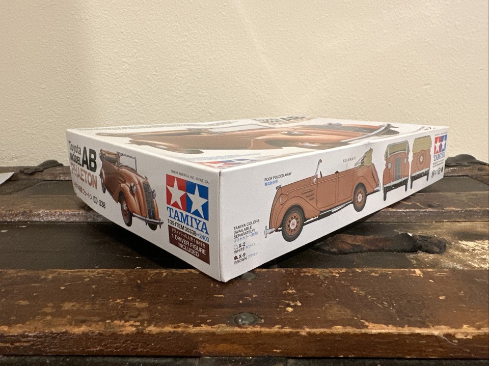 Tamiya 35338 1:35 Scale Military Car Model Kit Toyota Model AB Phaeton ...