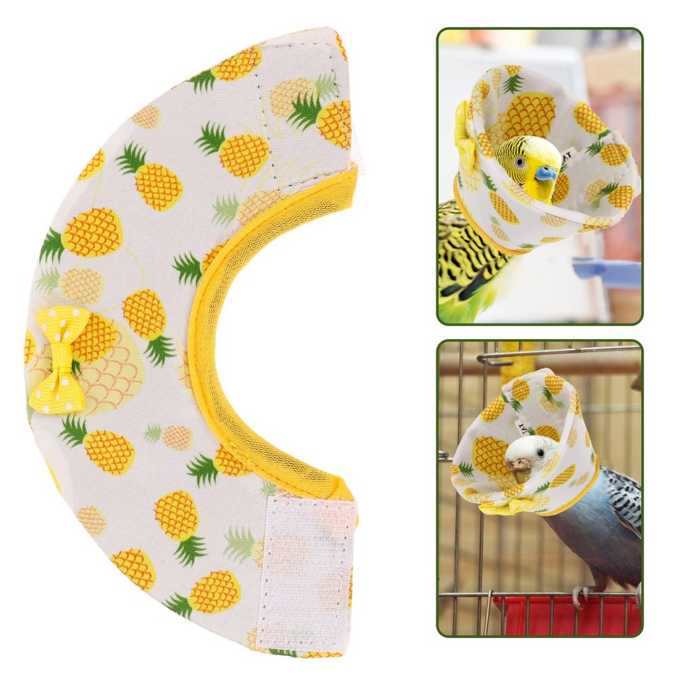 Bird Recovery Collar Parrot Neck Band Anti Pecking Anti Biting ...