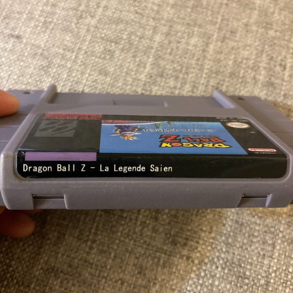 Dragon Ball Z La Legende Saien SNES 16 Bit Rom Game Cart USA NTSC ...