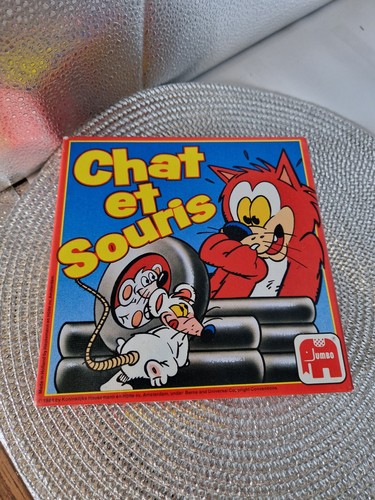 jeu société enfant jeunesse game CHAT ET SOURIS jumbo 1984 | eBay