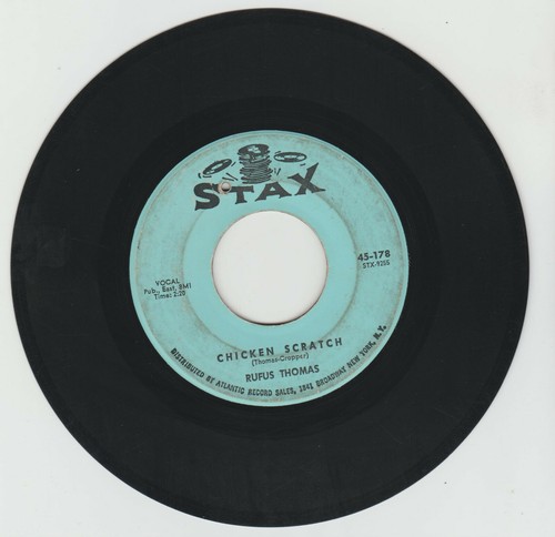 R&B, SOUL- RUFUS THOMAS 1965 THE WORLD IS ROUND / CHICKEN SCRATCH 45rpm ...
