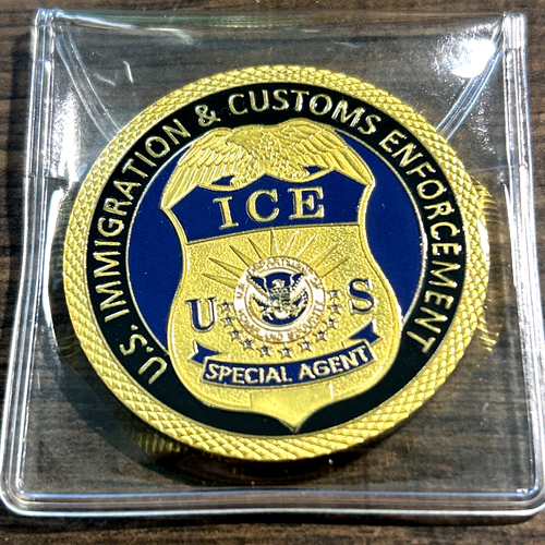 "ICE" Immigration and Customs Special Agent Challenge Coin USA | eBay