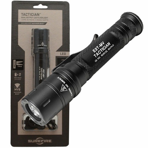 SureFire - Tactician Dual-Output MaxVision Beam LED Flashlight E2T-MV ...