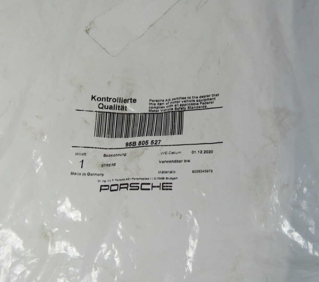 Genuine Porsche Macan 95b Brace Left 95B805527 for sale online | eBay