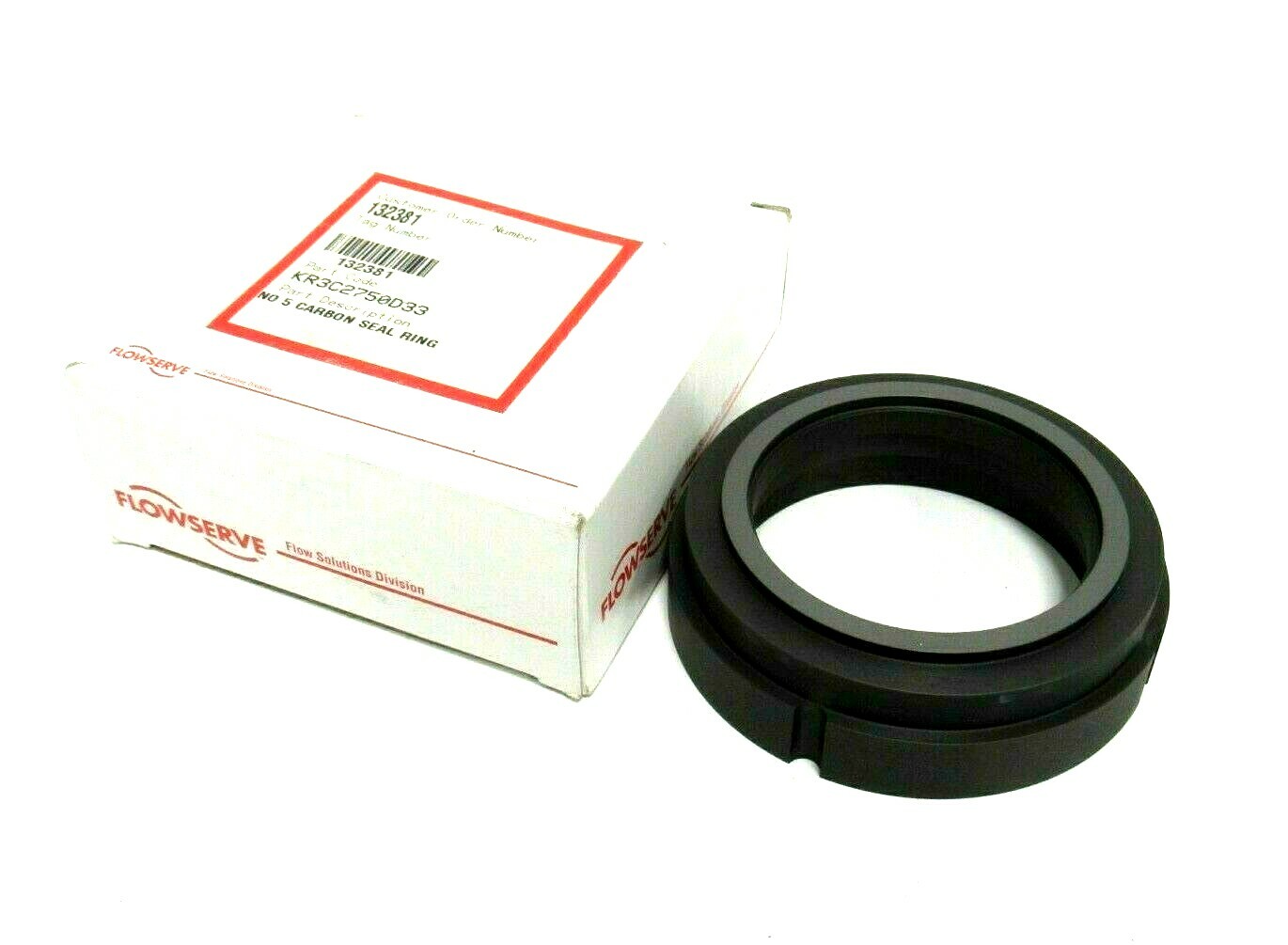 NEW FLOWSERVE KR3C2750D33 CARBON SEAL RING NO 5 132381 | eBay