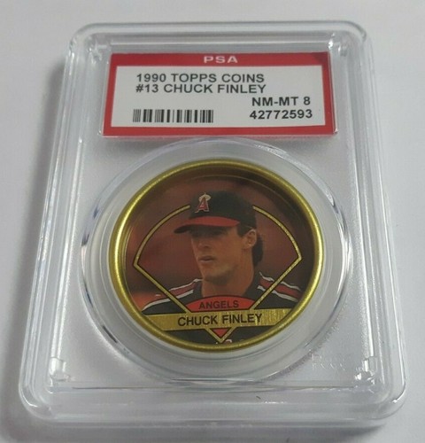1990 Topps Coins - #13 Chuck Finley for sale online | eBay