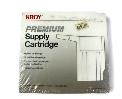 KROY Label Maker Premium Supply Cartridge 200 DIAZ0 1273804 Lettering ...
