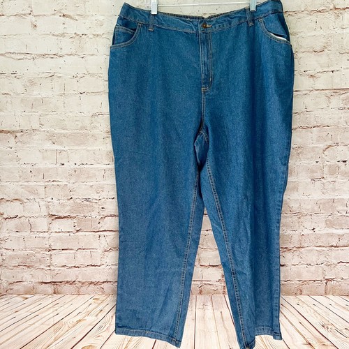 woman within womens plus size jeans elastic waist size 24W petite ...