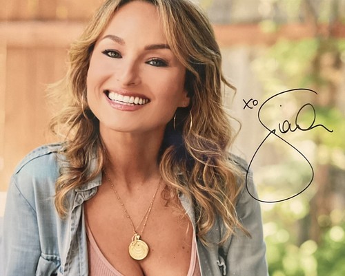 GIADA DE LAURENTIIS SIGNED AUTOGRAPH FAMOUS COOK 8X10 COLOR GLOSSY ...