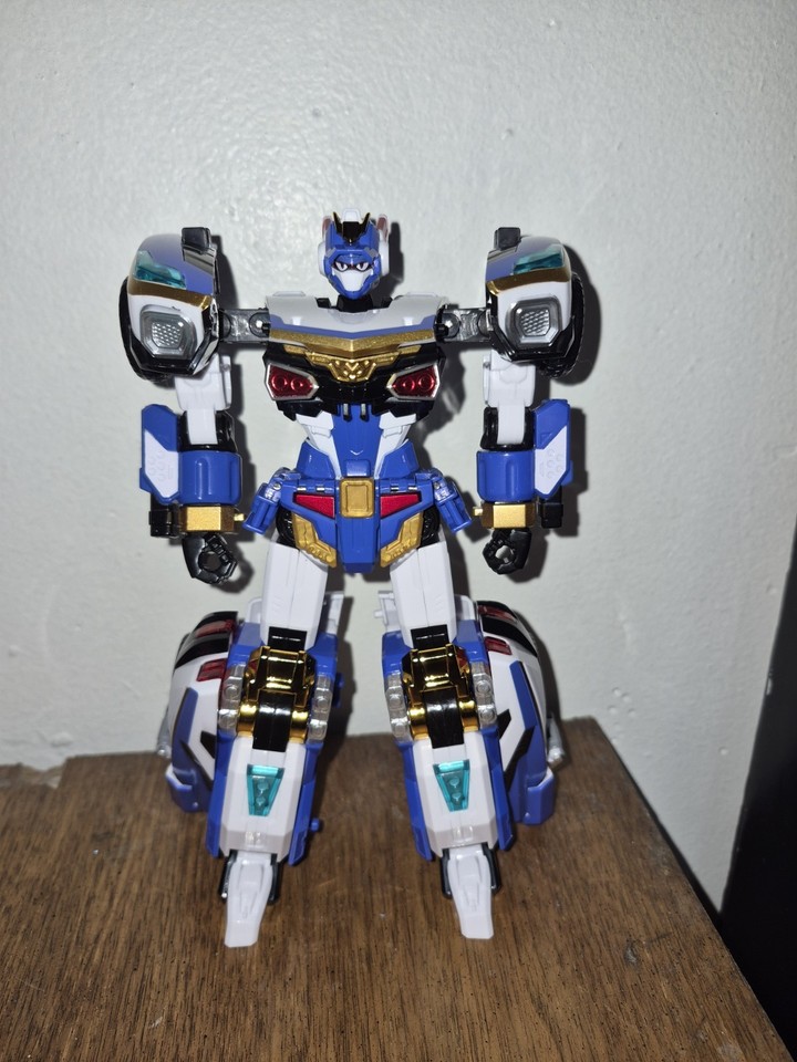 Metal Card Bot W BLUECOP W Transforming Robot Action Figure SAMG Korea ...