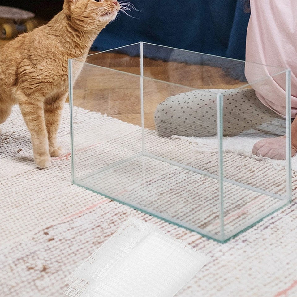 Aquarium Netting Cover Escape Proof Mesh Netting Convenient Fish Tank ...