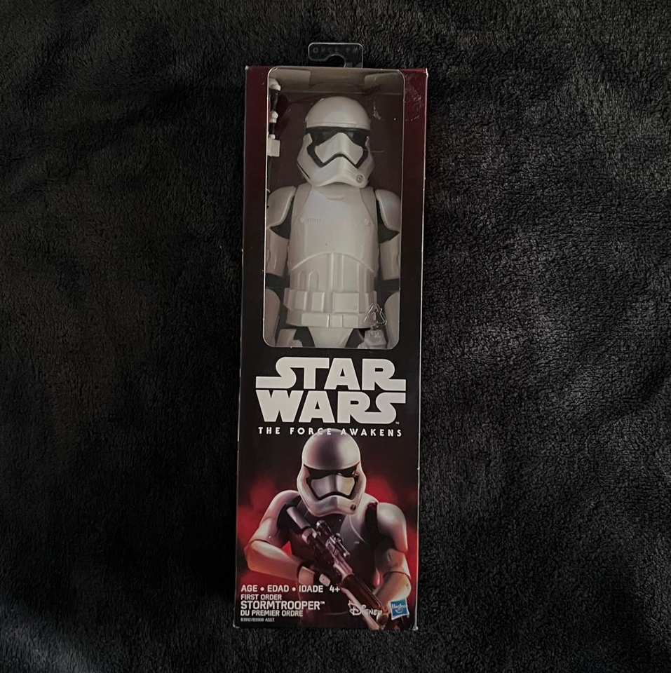 Star Wars The Force Awakens First Order Stormtrooper 12" Figure Hasbro ...