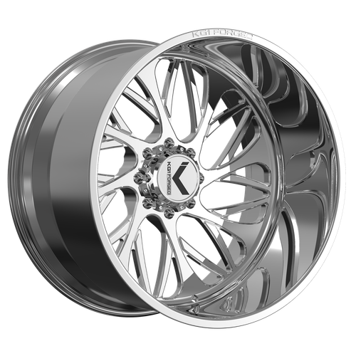 24x14 KG1 Forged KF065 Sauce Pol RIGHT DIRECTIONAL Wheels 6x5.5 (-76mm ...