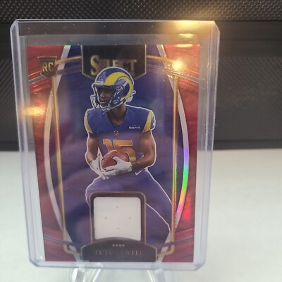 2021 Select Football TU TU ATWELL ROOKIE SWATCH PATCH CARD #RSW-TAT ...
