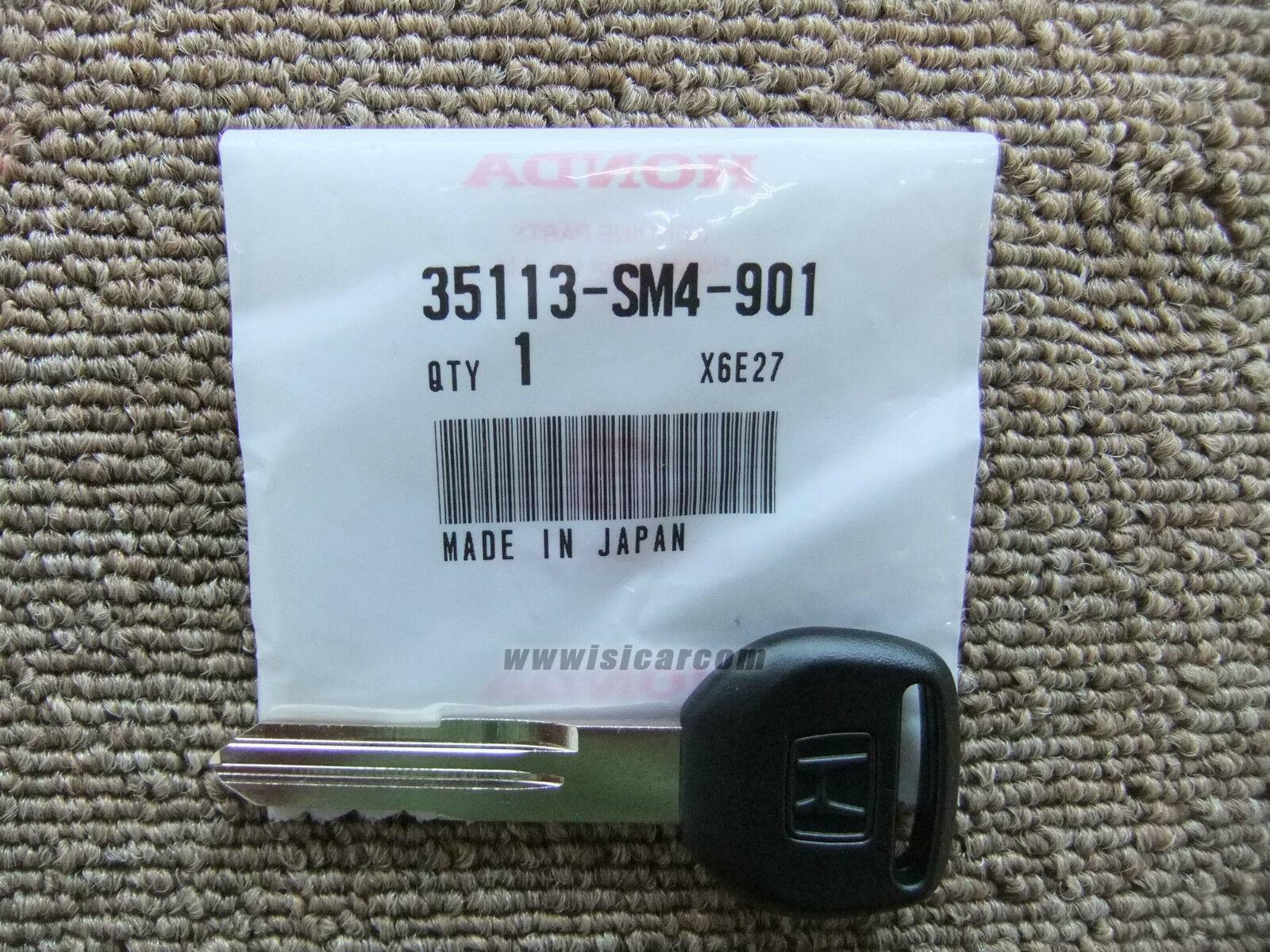 HONDA CIVIC ES3 ES9 EP3 EN2 EU1 KEY BLANK MAIN 35113-SM4-901 ORIGINAL ...
