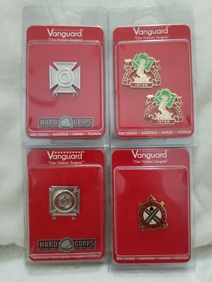 (4) Vanguard Insignia Pin Lot (NIP) | eBay