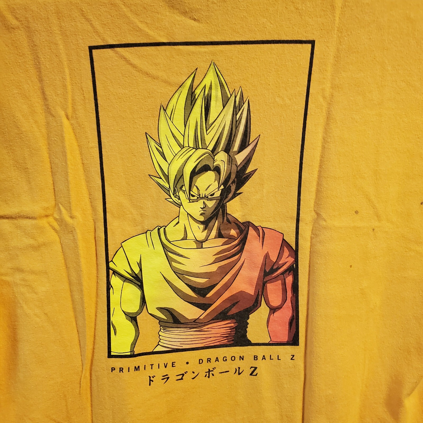 Primitive x Dragon Ball Z - Goku Saiyan T-Shirt Large - Gem