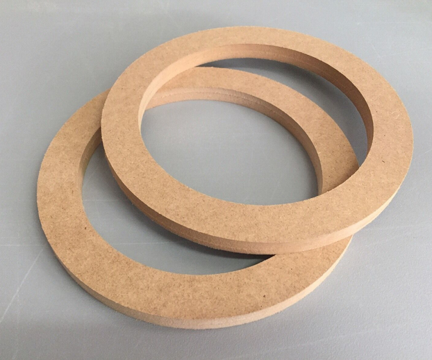 MDF Ring 16 / 19 / 22mm Lautsprecher Montagering Holzring Adapter Car ...