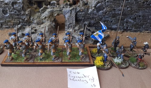 18 x Pro Painted 28mm C17th Covenanter infantry (CW4) | eBay UK
