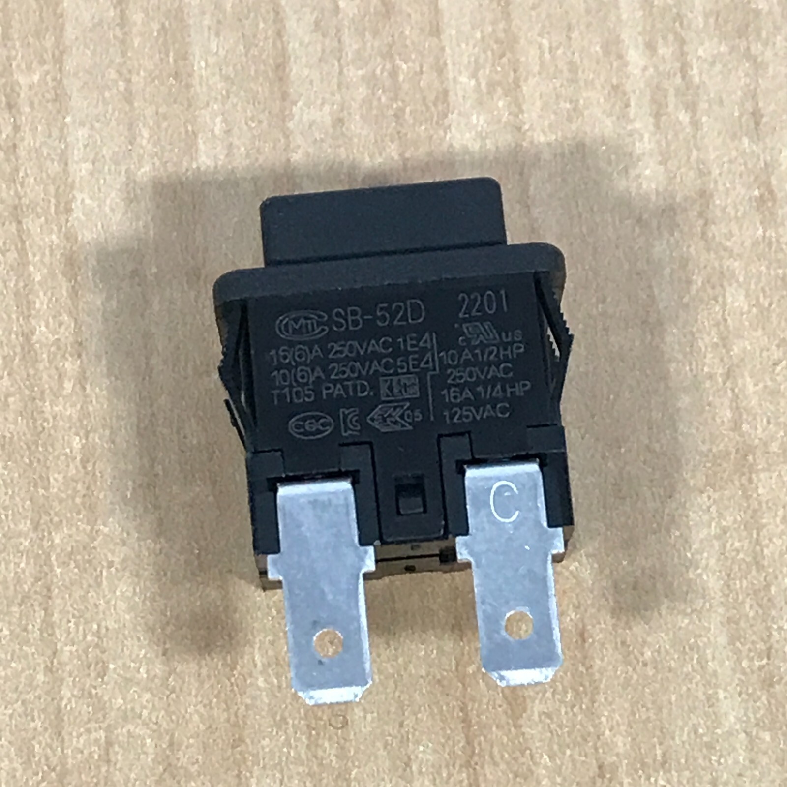 Delonghi Genuine OEM Coffee Maker Push Button Non-Latching Switch ...