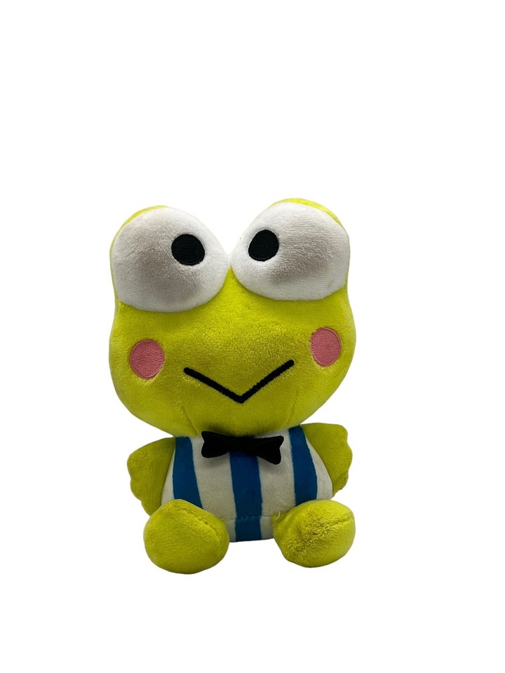 Sanrio Hello Kitty Keroppi Frog Japanese Plush Stuff Animal 7” Blue ...