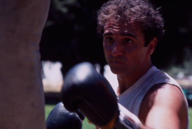 Tony Lo Bianco as Rocky Marciano in Marciano 1979 Historic TV Old Photo ...