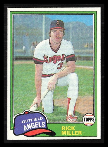 Rick Miller 1981 Topps #239 California Angels | eBay