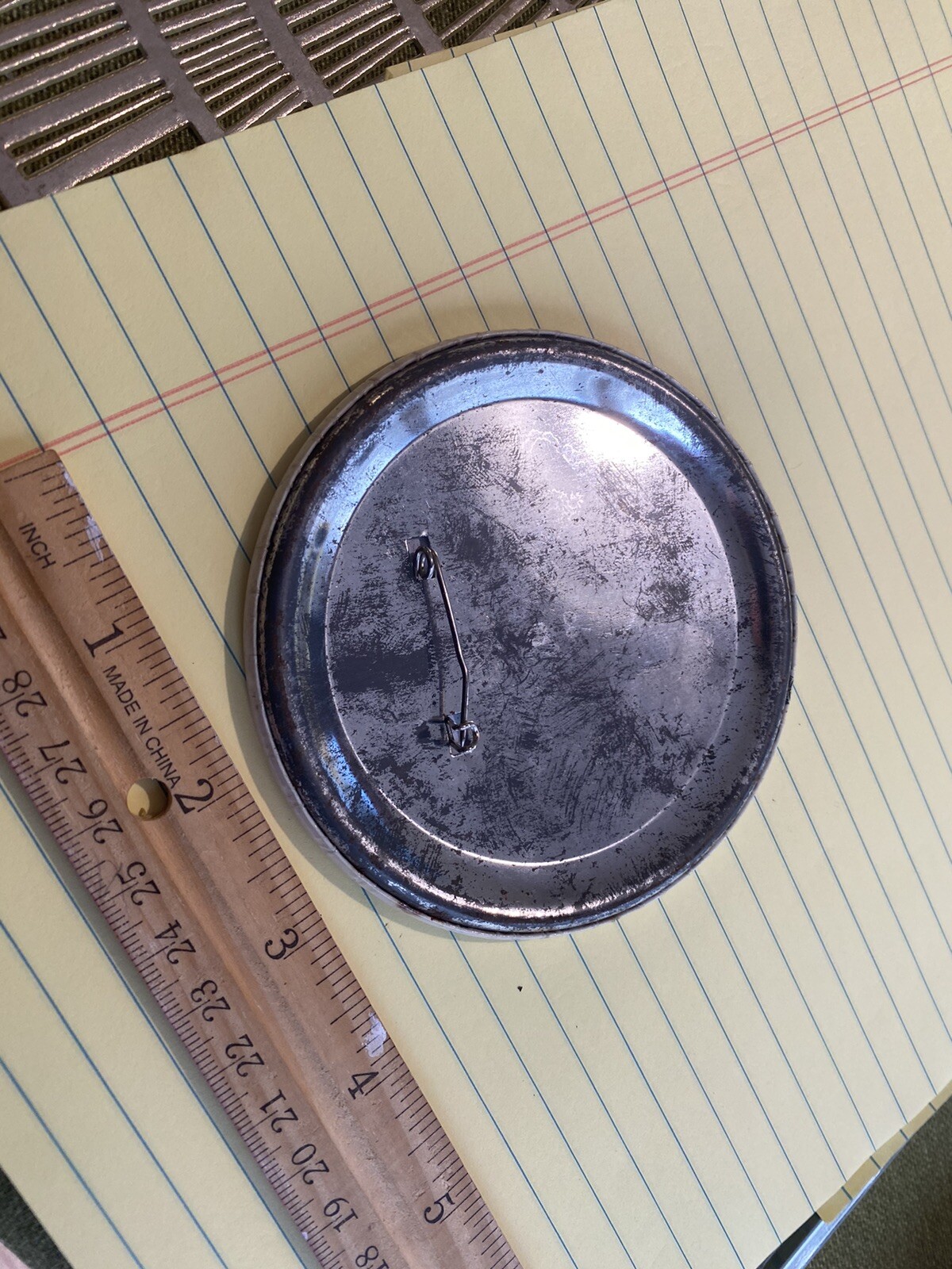 1977 Jimmy Carter Spirit of 76 Inaugural Pin Large Button w George ...