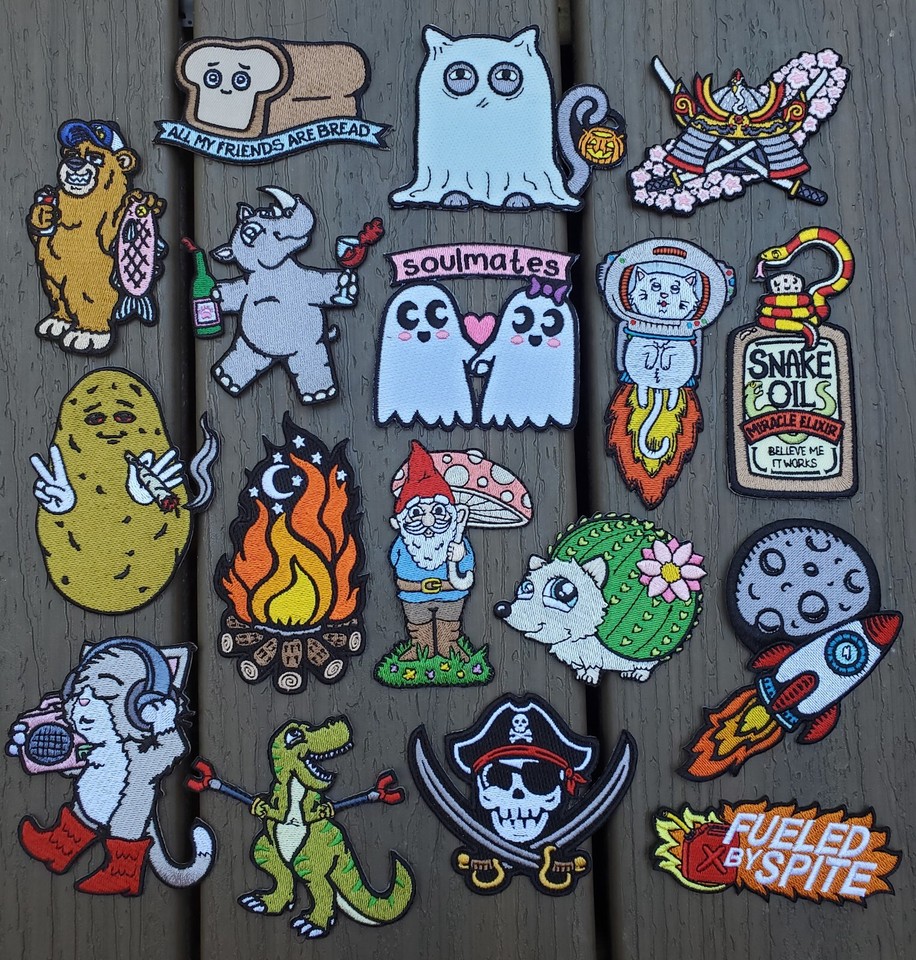 Assorted Hook and Loop Patch Lot - B Grades Seconds Sale - Tactical ...