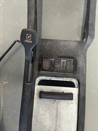 DATSUN 240Z Original Center Console Excellent condition with Choke Knob ...