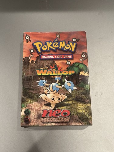 Pokémon Wallop Neo Discovery Vintage Theme Deck Opened Box With Holo | eBay