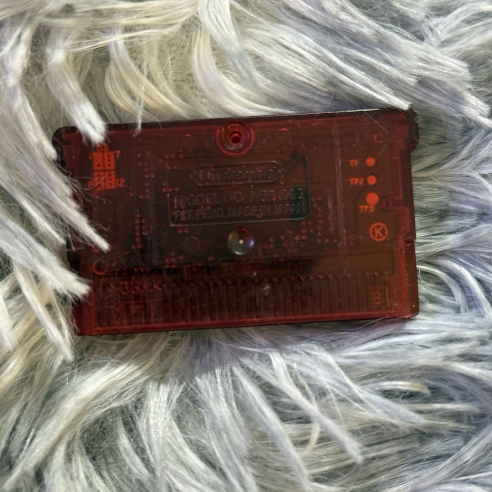 Pokémon Ruby (Gameboy Advance 2003) Authentic Game Doesn’t Read ...