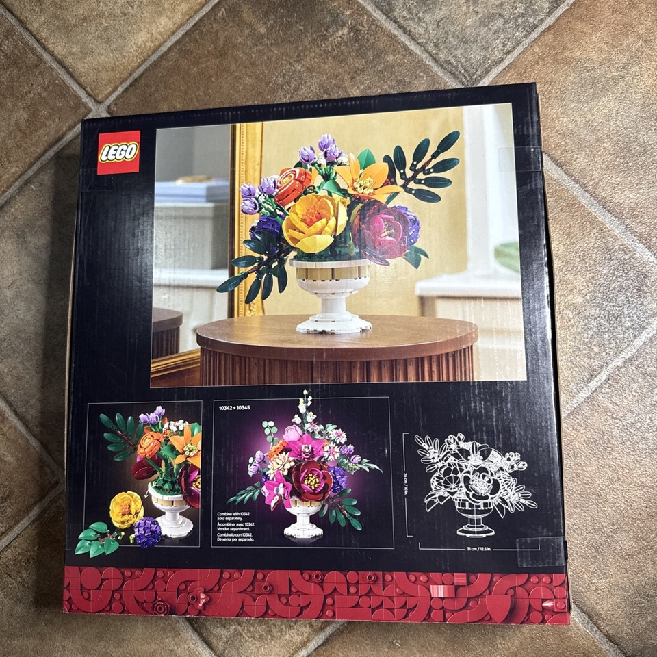 LEGO Botanicals: Flower Arrangement (10345) NEW SEALED | eBay
