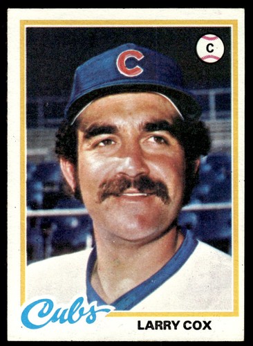 1978 Topps Larry Cox Chicago Cubs #541 | eBay
