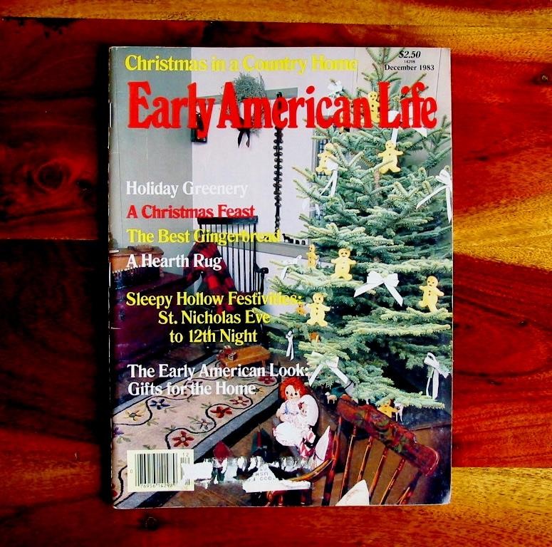 Early American Life Magazine Dec 1983 Christmas Gingerbread Hats ...