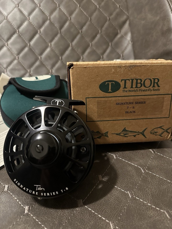 New Tibor Signature Series 7/8 Fly Reel | eBay