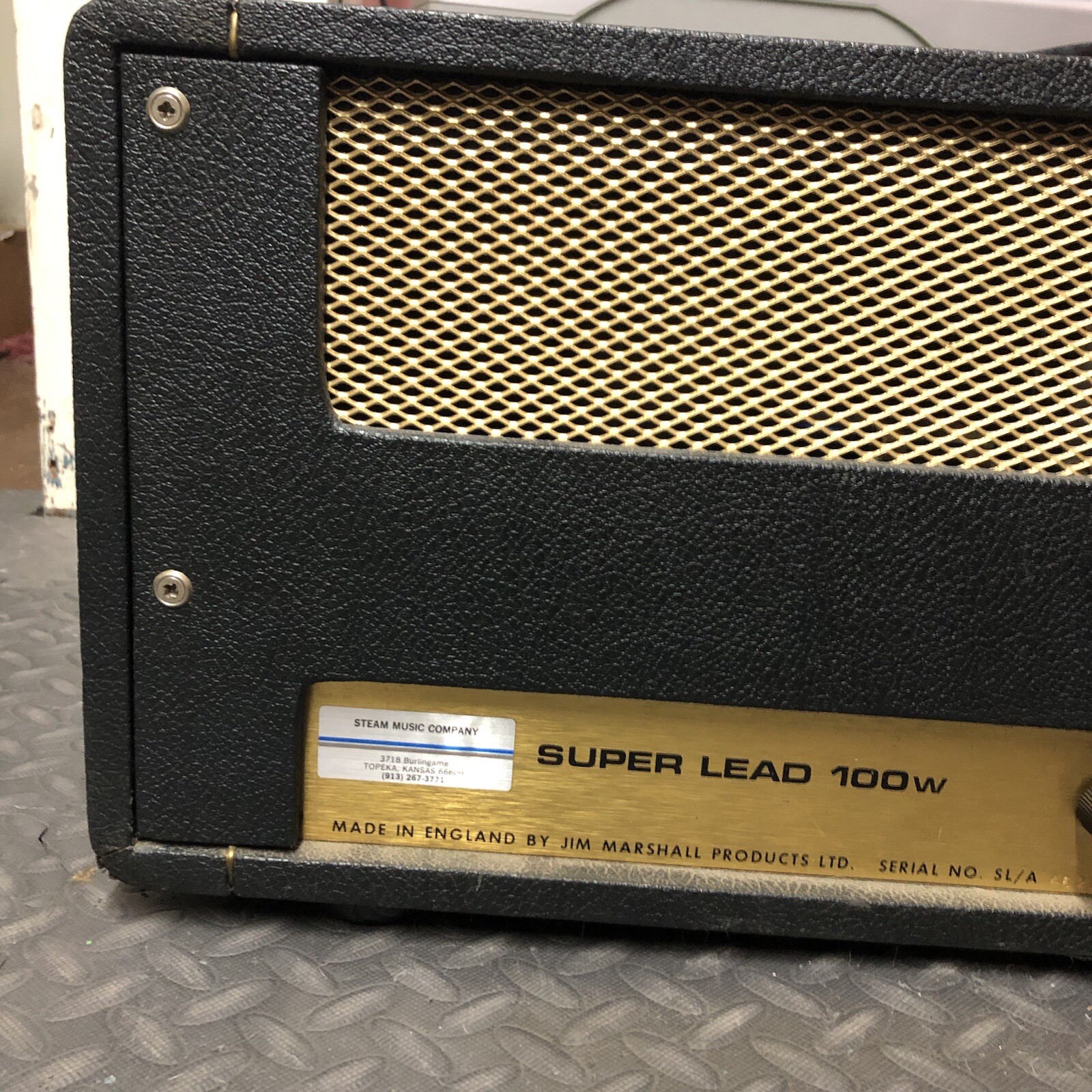 1973 Marshall 100watt JMP plexi Superlead Guitar Amp Amplifier Vintage ...