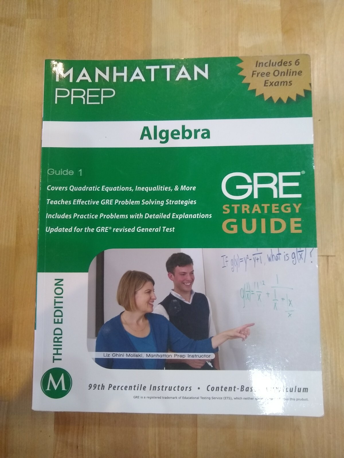 Algebra GRE Strategy Guide, 3rd Edition by Manhattan Prep Staff (2012 ...